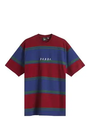 PARRA Guess This T-shirt - Dark Red