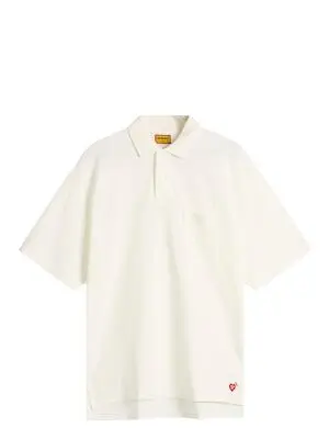 HUMAN MADE Heart Polo Shirt - White