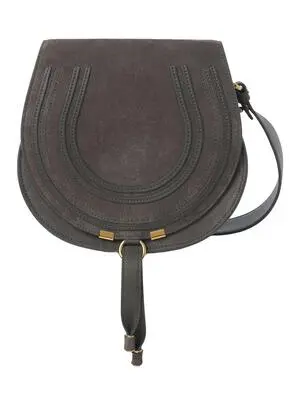 Chloé Marcie Saddle Bag Grey