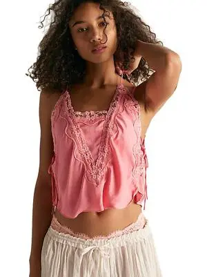 Free People Someone Like You Cami Conch Shell Pink