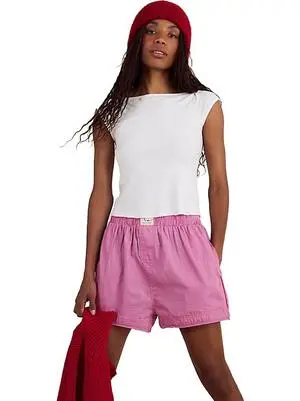 Free People Seamless Modal Tee - Clean Ivory