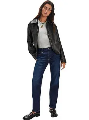 Citizens Of Humanity Anissa Low-rise Straight Leg Jeans - Madison