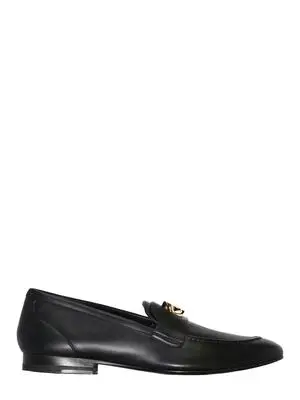 Givenchy G Chain Leather Loafers - Black