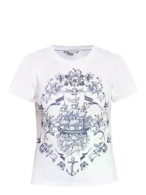 Alexander McQueen Graphic-print T-shirt - White