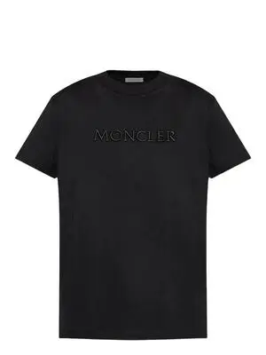 Moncler Logo T-shirt - Black