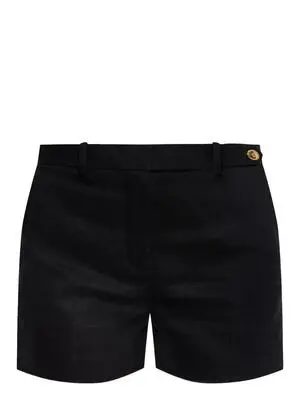 VERSACE Cotton Tailored Shorts