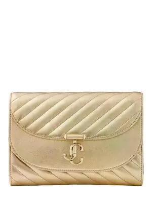 JIMMY CHOO Curve Clutch - Gold