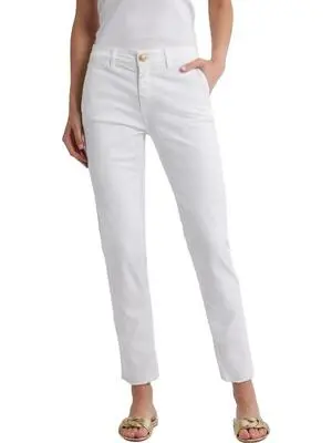 KOBI HALPERIN Cathy Slim-Fit Fray Hem Jeans