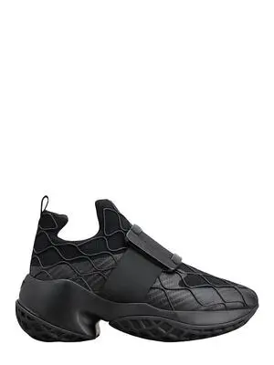 ROGER VIVIER Viv' Run Sneakers - Black