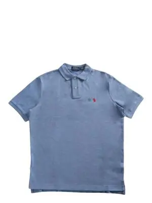 Polo Ralph Lauren Shortsleeve Mesh Polo - Campus Blue