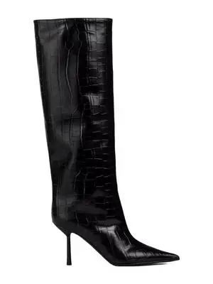 LE SILLA 80mm Bella Knee-high Boots - Black