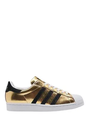 Adidas Superstar Metallic Sneakers - Gold