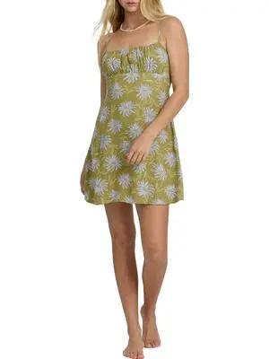 BILLABONG Dreaming Of Sun Mini Sundress - Cedar