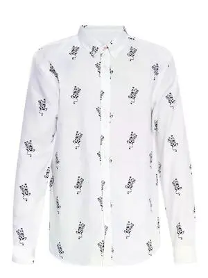 Paul Smith Graphic-print Shirt - White