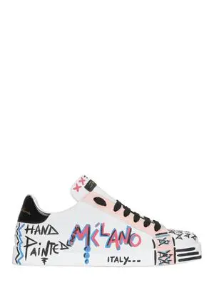Dolce & Gabbana Portofino Low Top Sneakers - Multicolor