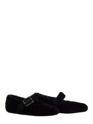 LE SILLA Danielle Ballet Flats - Black