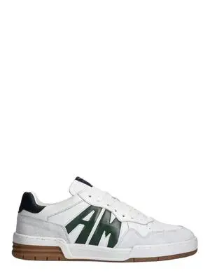 AERONAUTICA MILITARE Logo-appliqué Sneakers - White