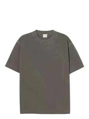 Closed Washed Crew-neck T-shirt - Grey