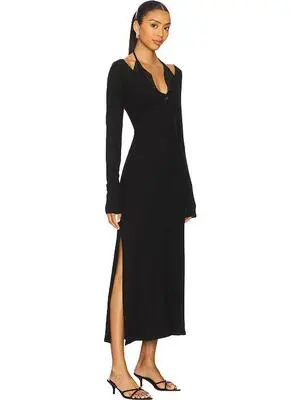 VAILLANT Bradigan Long Sleeve Dress - Black