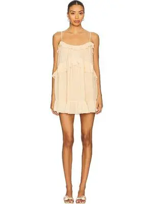 Tularosa Lyla Mini Dress - Beige