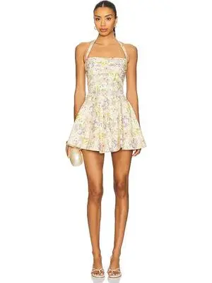 V. CHAPMAN Elena Mini Dress - Cordoba Print