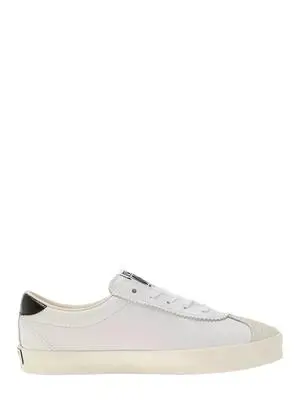 VANS Leather Sneakers White/black
