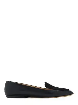 Gabriela Hearst Aveda Leather Flats Black
