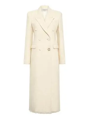 Gabriela Hearst Julien Double-breasted Coat - Ivory