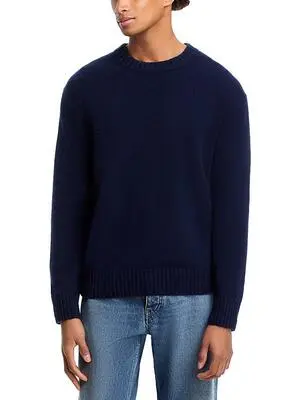FRAME Cashmere Crewneck Sweater - Navy