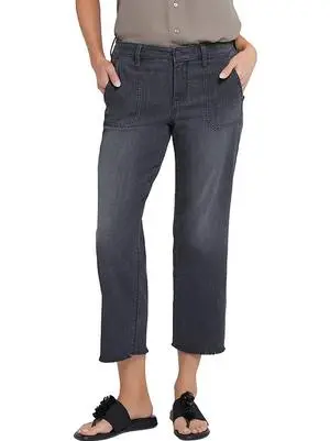 NYDJ Petite Relaxed Piper Crop Jeans - Castile Dream