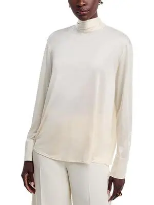 Fabiana Filippi Silk Blouse - Light Beige