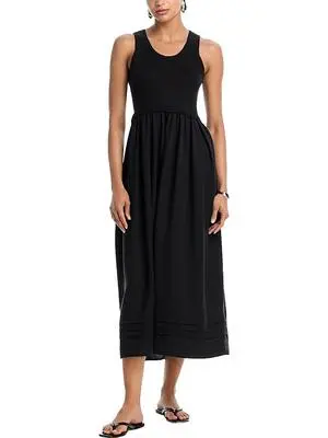 Bella Dahl Sweater Midi Dress - Black