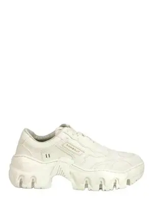 ROMBAUT Chunky Sole Lace-up Sneakers - White
