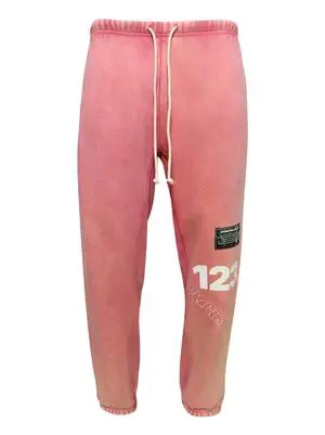 RRR123 Distressed Track Trousers - Pink