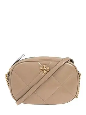 Tory Burch Kira Diamond Quilt Camera Bag - Taupe Oak