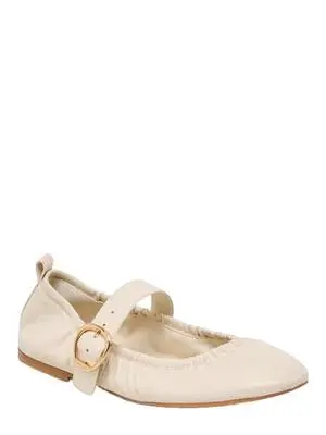 Dolce Vita Caely Mary Jane Flat - Bone Leather