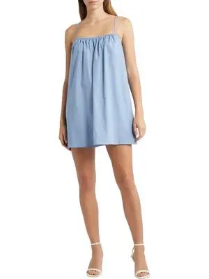 WAYF Casey Stretch Cotton Cami Dress