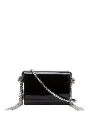Alexandre Vauthier Patent-finish Clutch Bag - Black