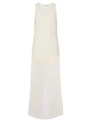 TOTÊME Cotton And Silk Maxi Dress