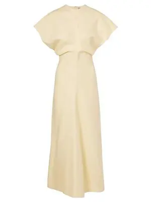 TOTEME Draped Maxi Dress - Yellow