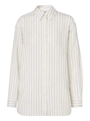 TOTEME Striped Shirt - White