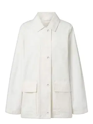 THE ROW Elodianna Cotton Canvas Jacket
