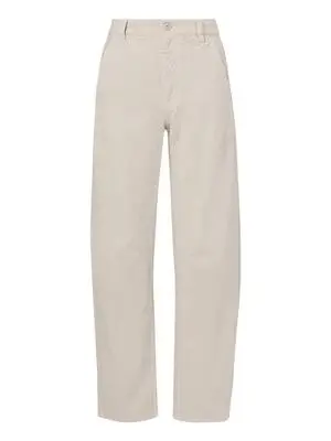 Brunello Cucinelli High-rise Straight Jeans - Beige