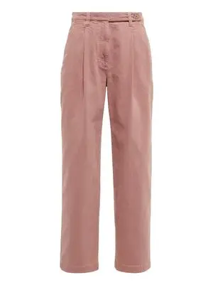 Brunello Cucinelli High-rise Straight Leg Jeans - Pink