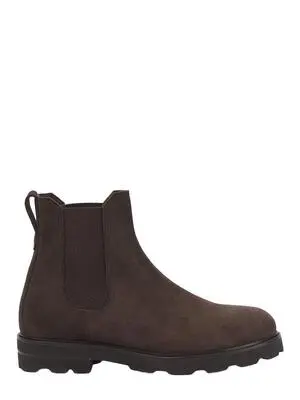 Brioni Suede Chelsea Boots - Brown