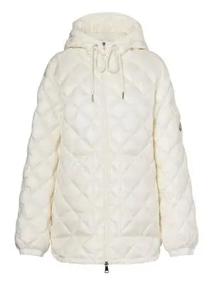 Moncler Quilted Down Jacket - White