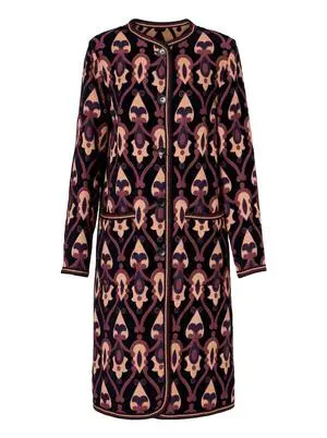 Etro Printed Reversible Coat - Multicoloured
