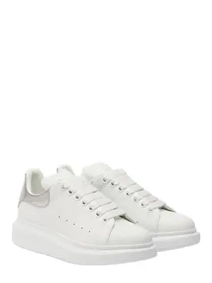 ALEXANDER MCQUEEN Oversized Leather Sneakers