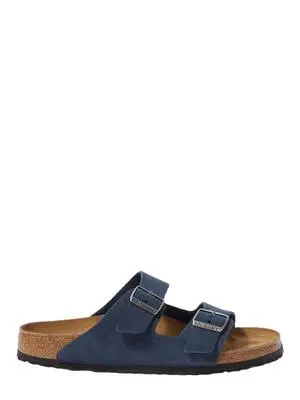 BIRKENSTOCK Arizona Suede Sandals Blue