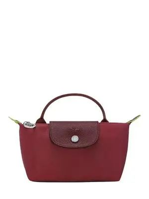 Longchamp Le Pliage Makeup Bag - Red